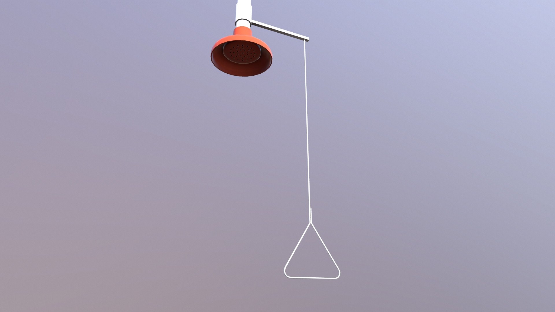 3D Emergency Shower Model - TurboSquid 2291835
