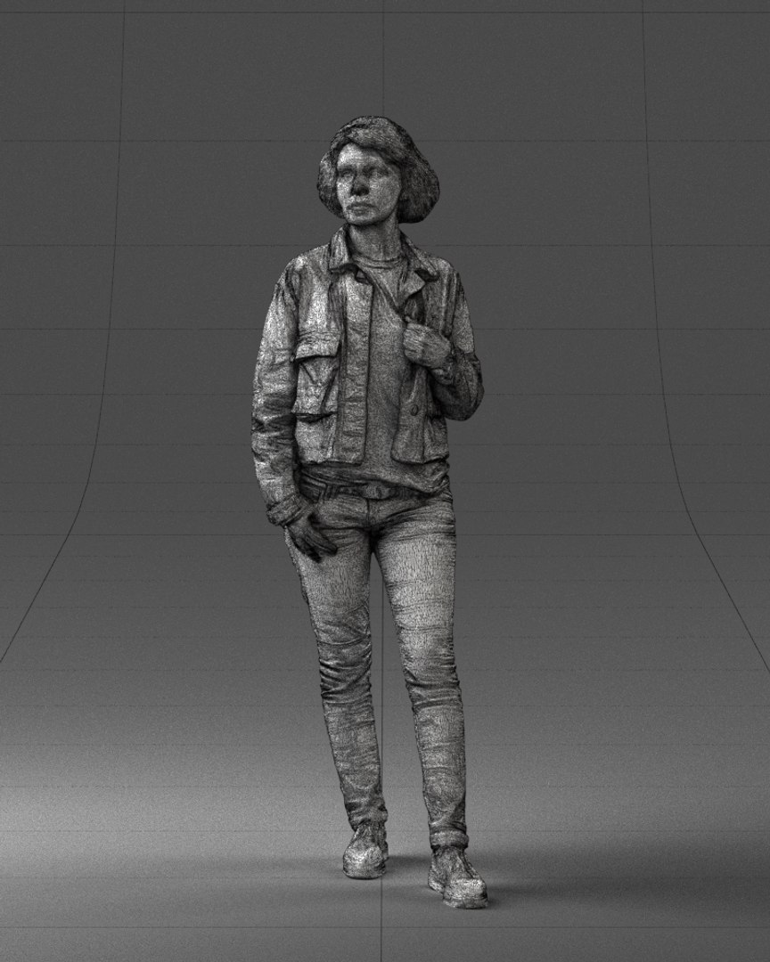 3D scanned architectural human model - TurboSquid 1515101