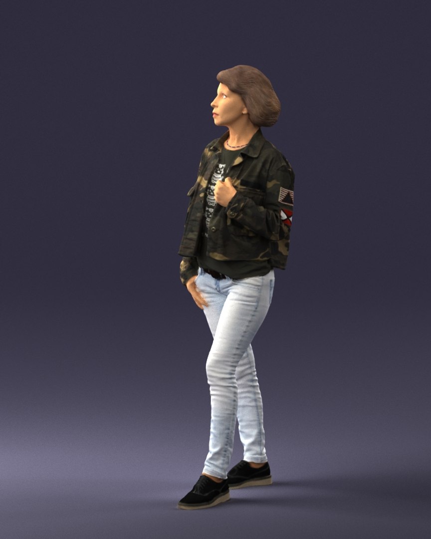 3D scanned architectural human model - TurboSquid 1515101