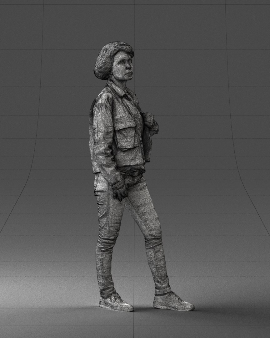 3D scanned architectural human model - TurboSquid 1515101