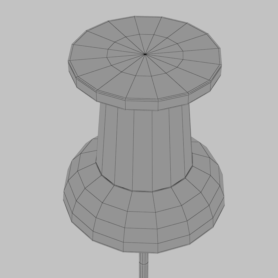 Push Pin Pointer 3D Model - TurboSquid 1465995