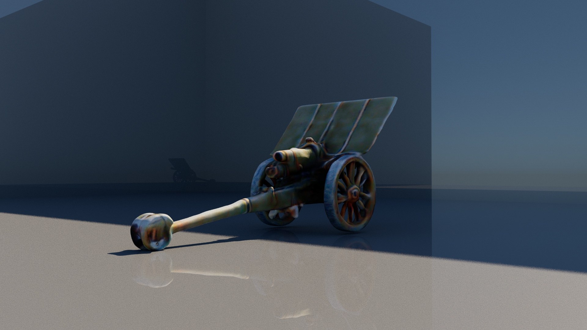 3D Artillery 2nd World War - TurboSquid 2196130