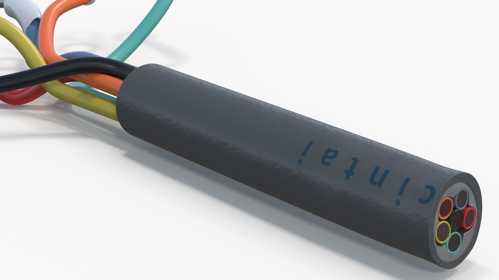 3D 6 Cores Electric Wire - TurboSquid 1908721