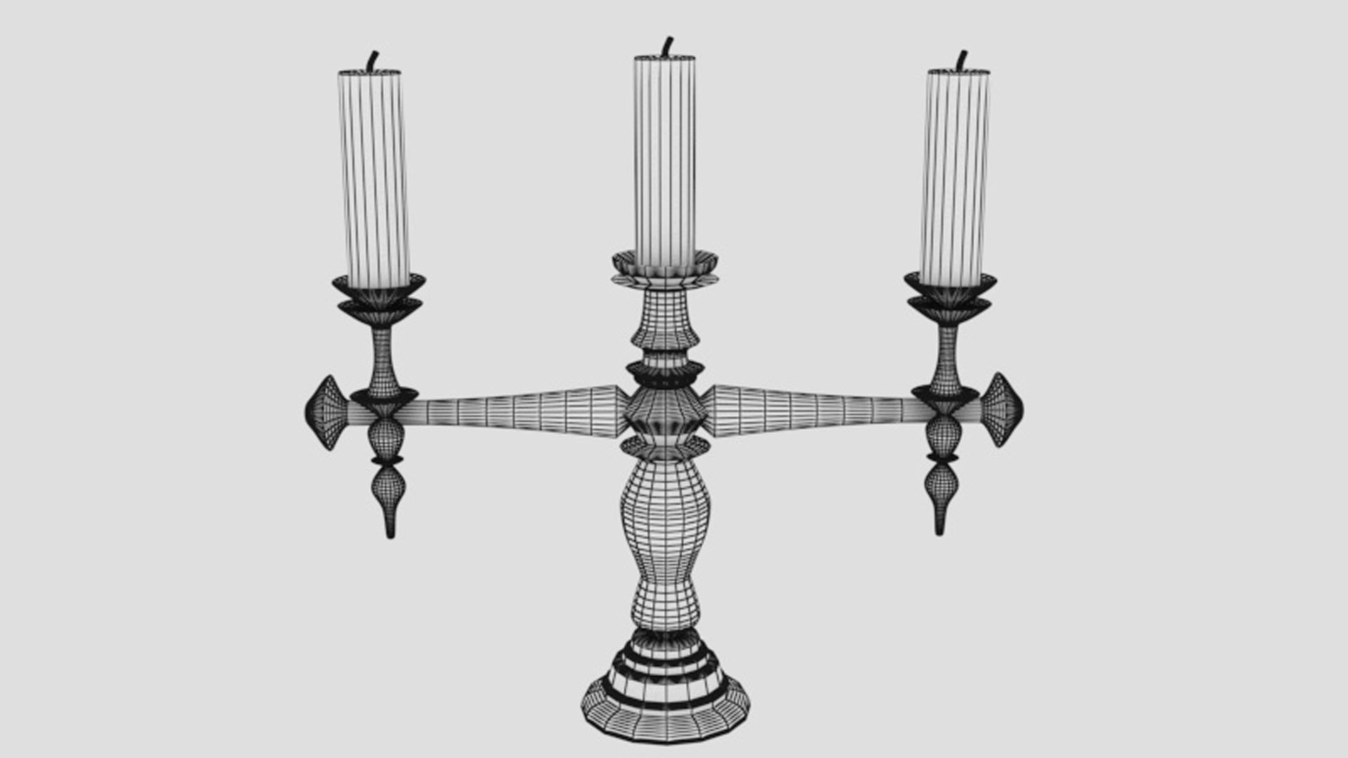 Candles 3D Model - TurboSquid 2093740