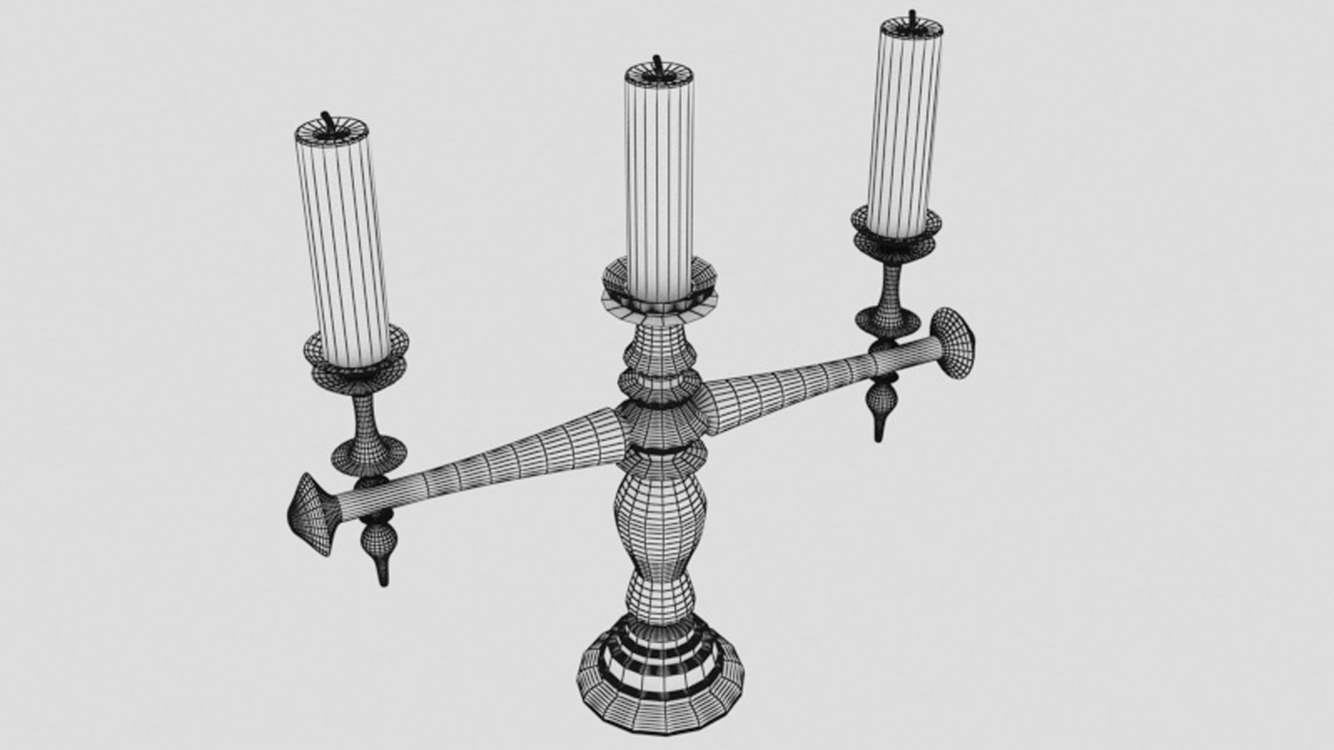 Candles 3D Model - TurboSquid 2093740