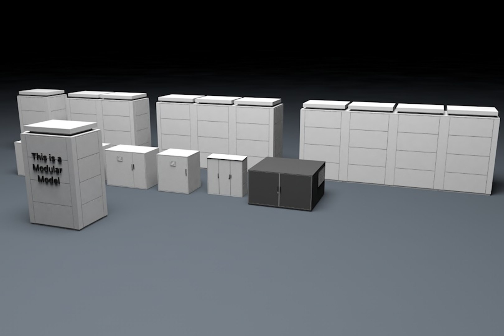 3d Modular Nas Battery Package
