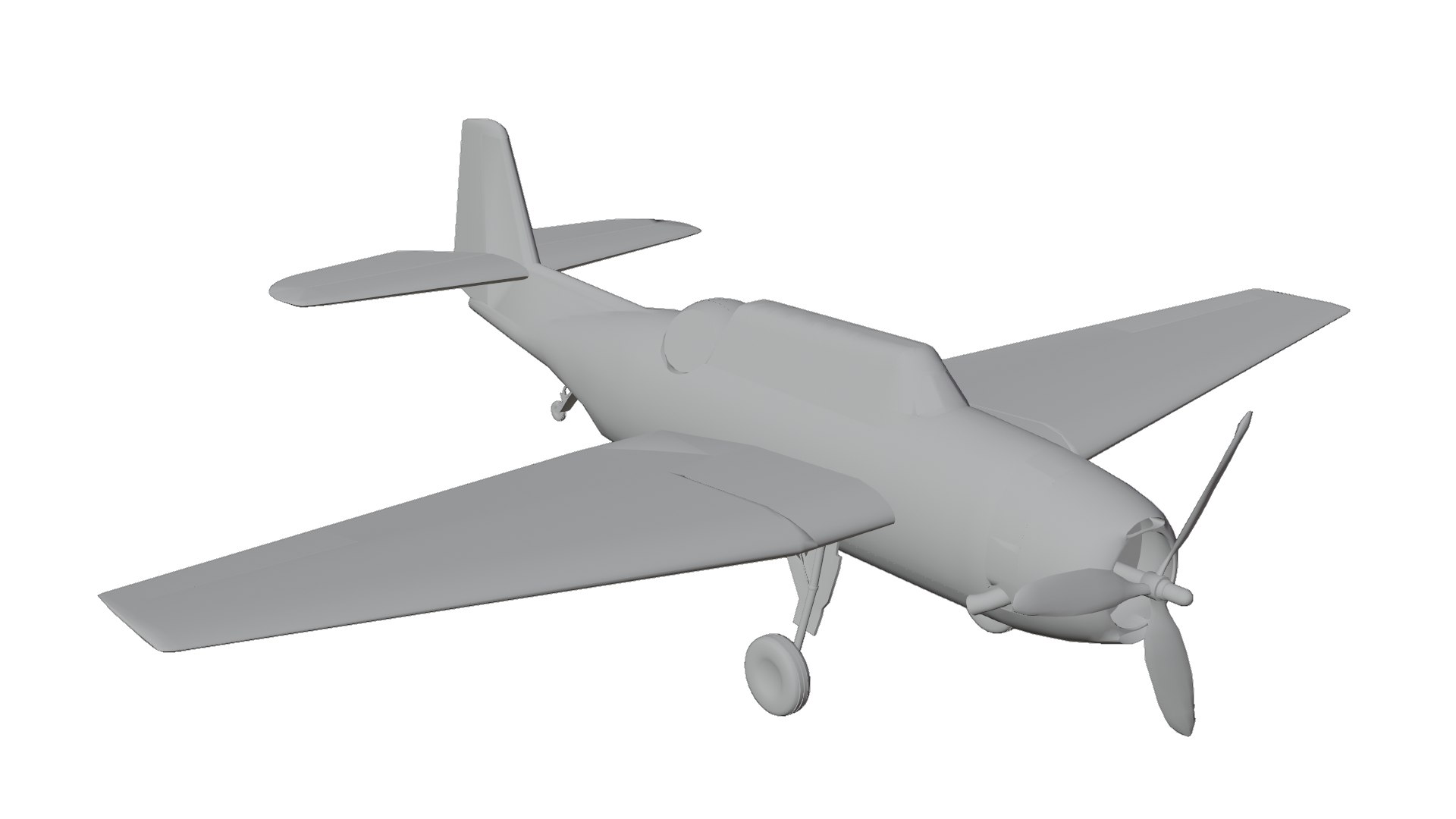 Grumman TBF Avenger 3D Model - TurboSquid 2327403