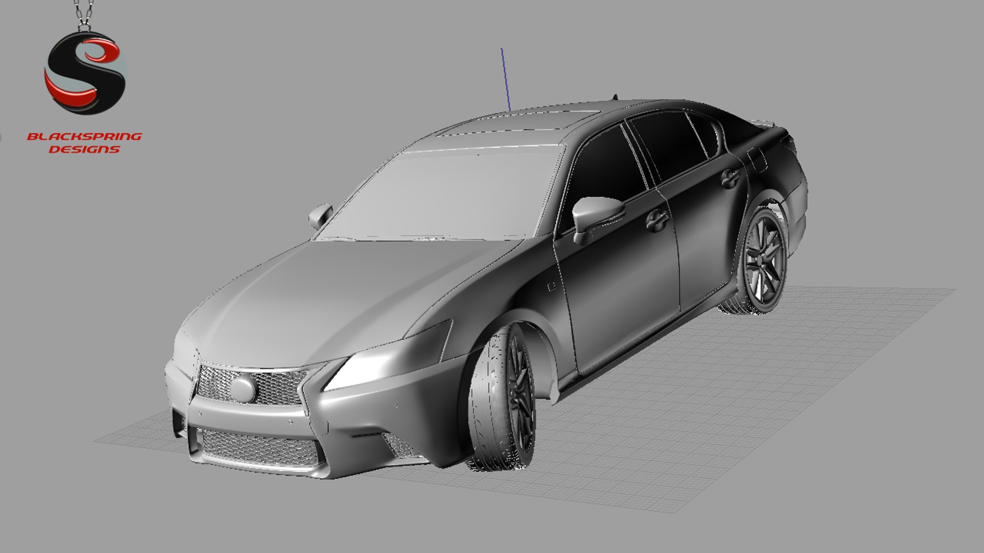 3d lexus gs350 f sport