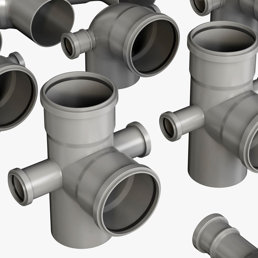 Sewer fittings Big n2 3D model - TurboSquid 1982264