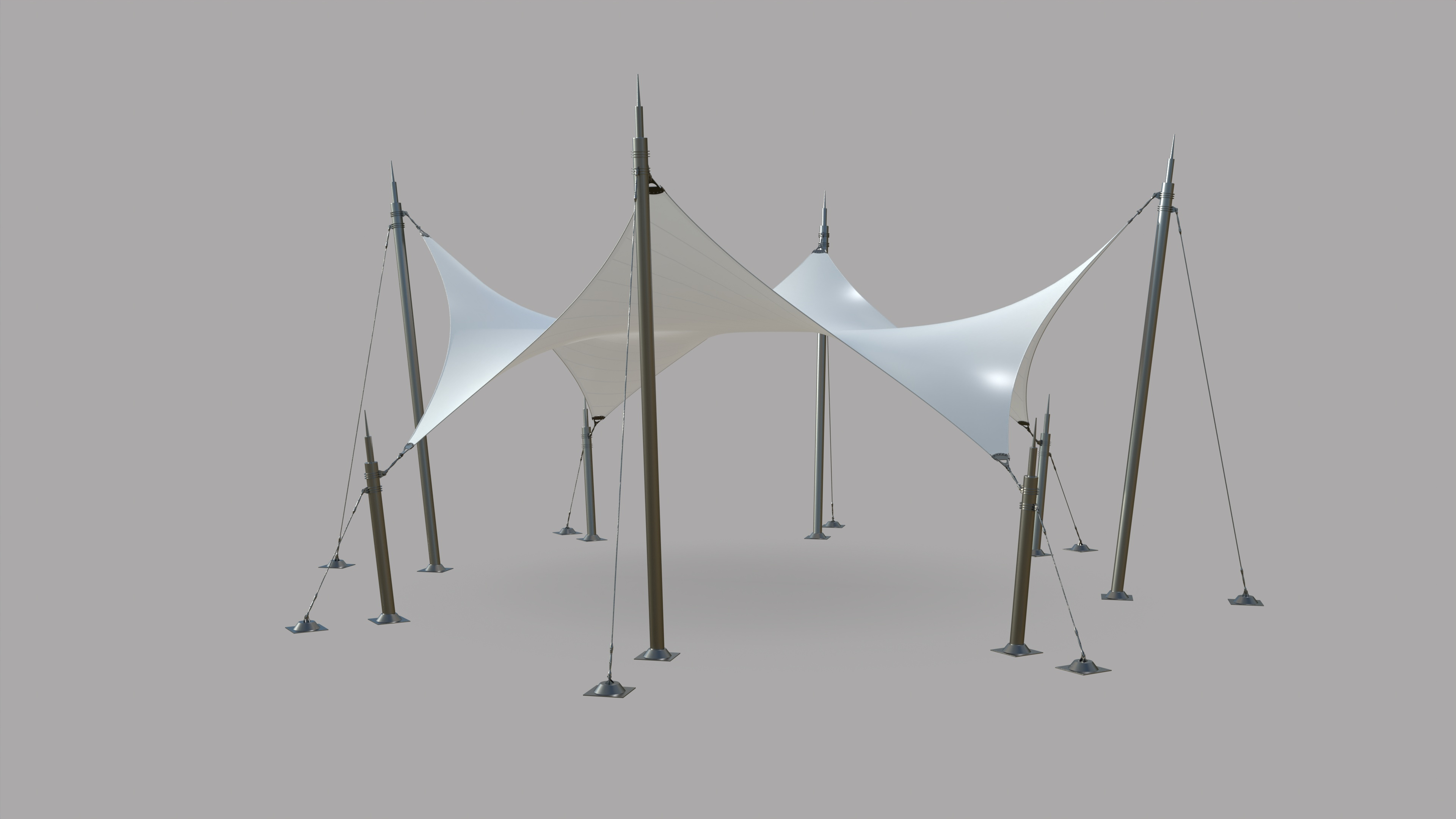 modelo 3d Tienda de estructura extensible - TurboSquid 2257960