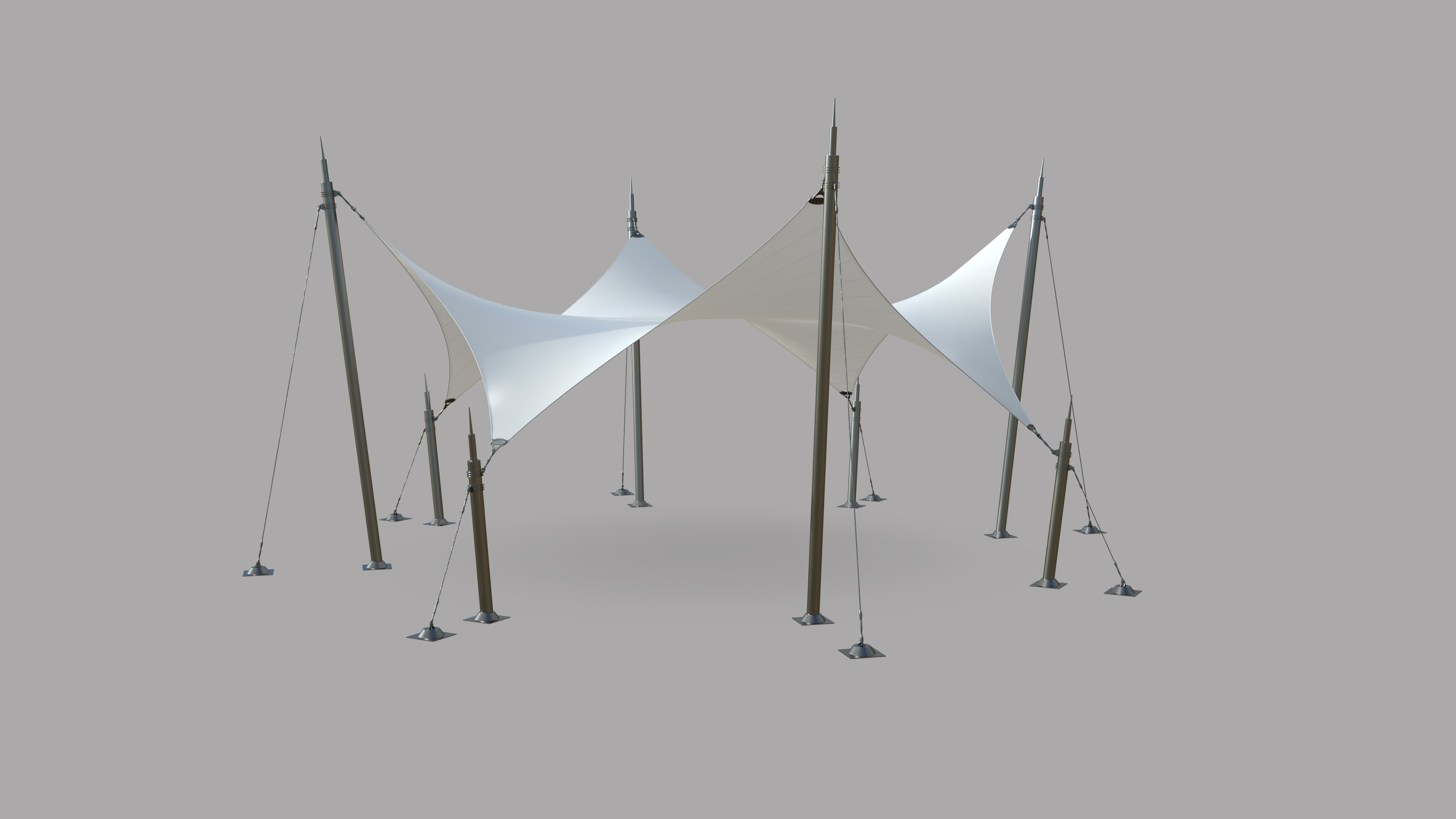 modelo 3d Tienda de estructura extensible - TurboSquid 2257960