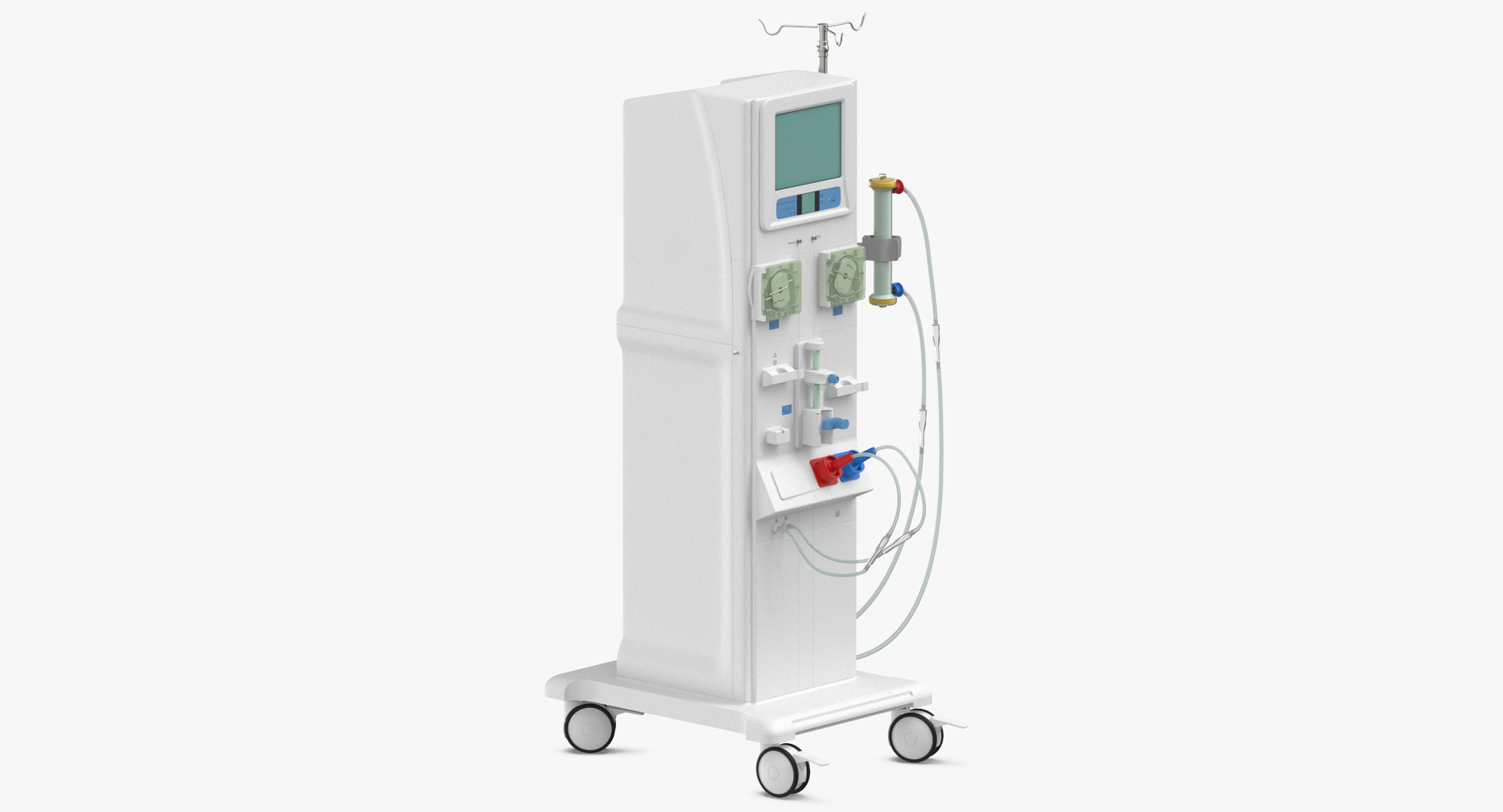 Dialysis machine 3D model - TurboSquid 1334709