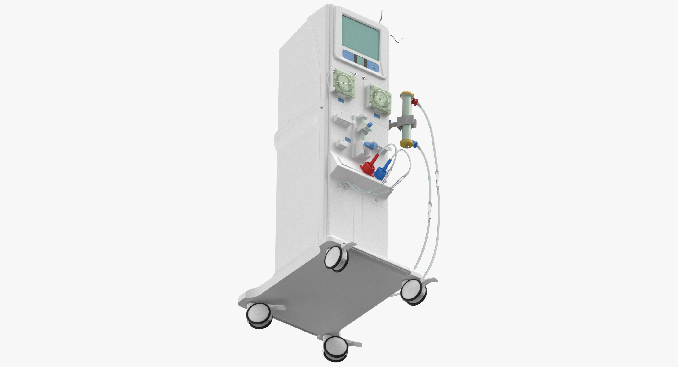 Dialysis machine 3D model - TurboSquid 1334709