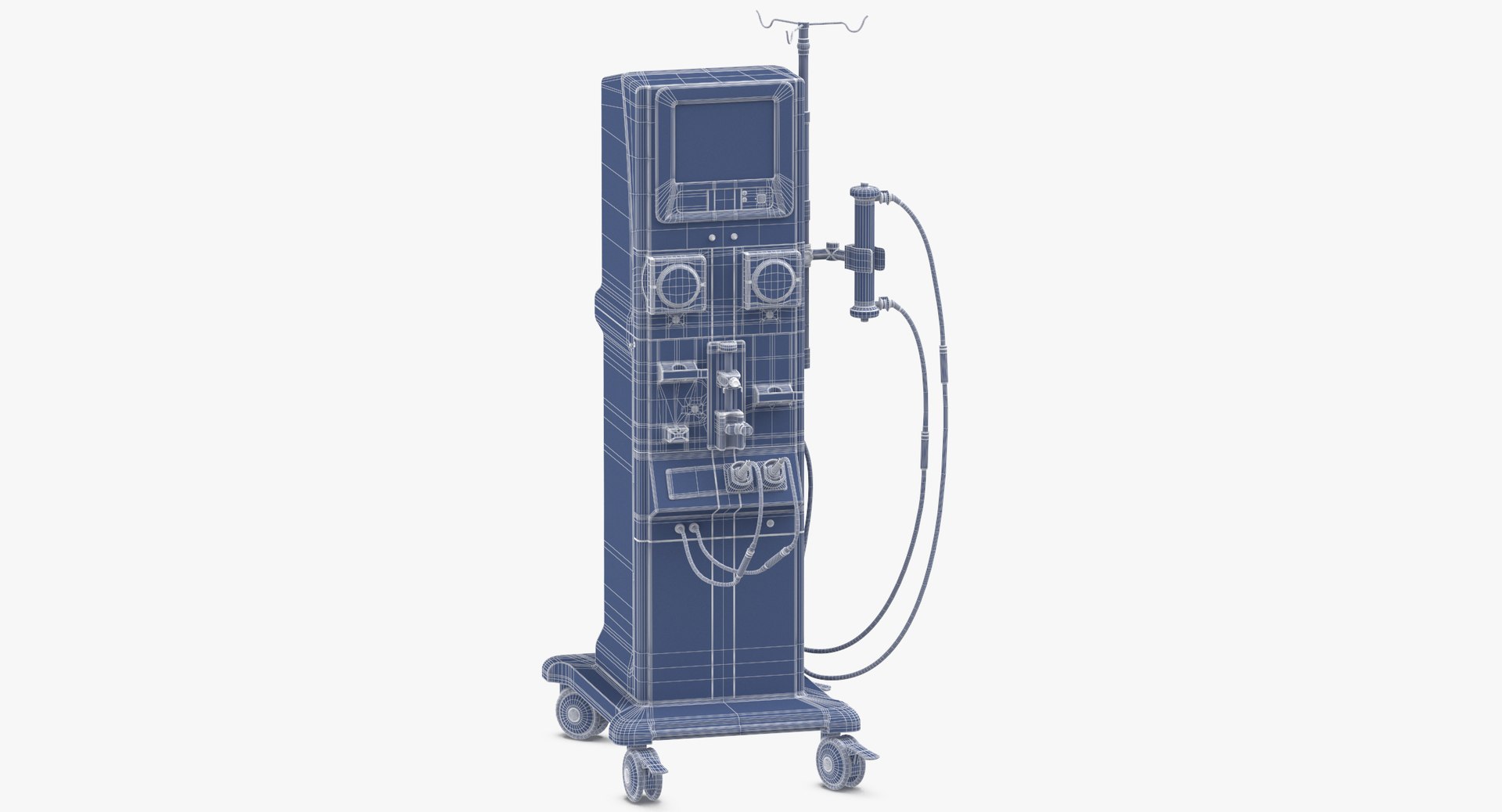 Dialysis Machine 3D Model - TurboSquid 1334709