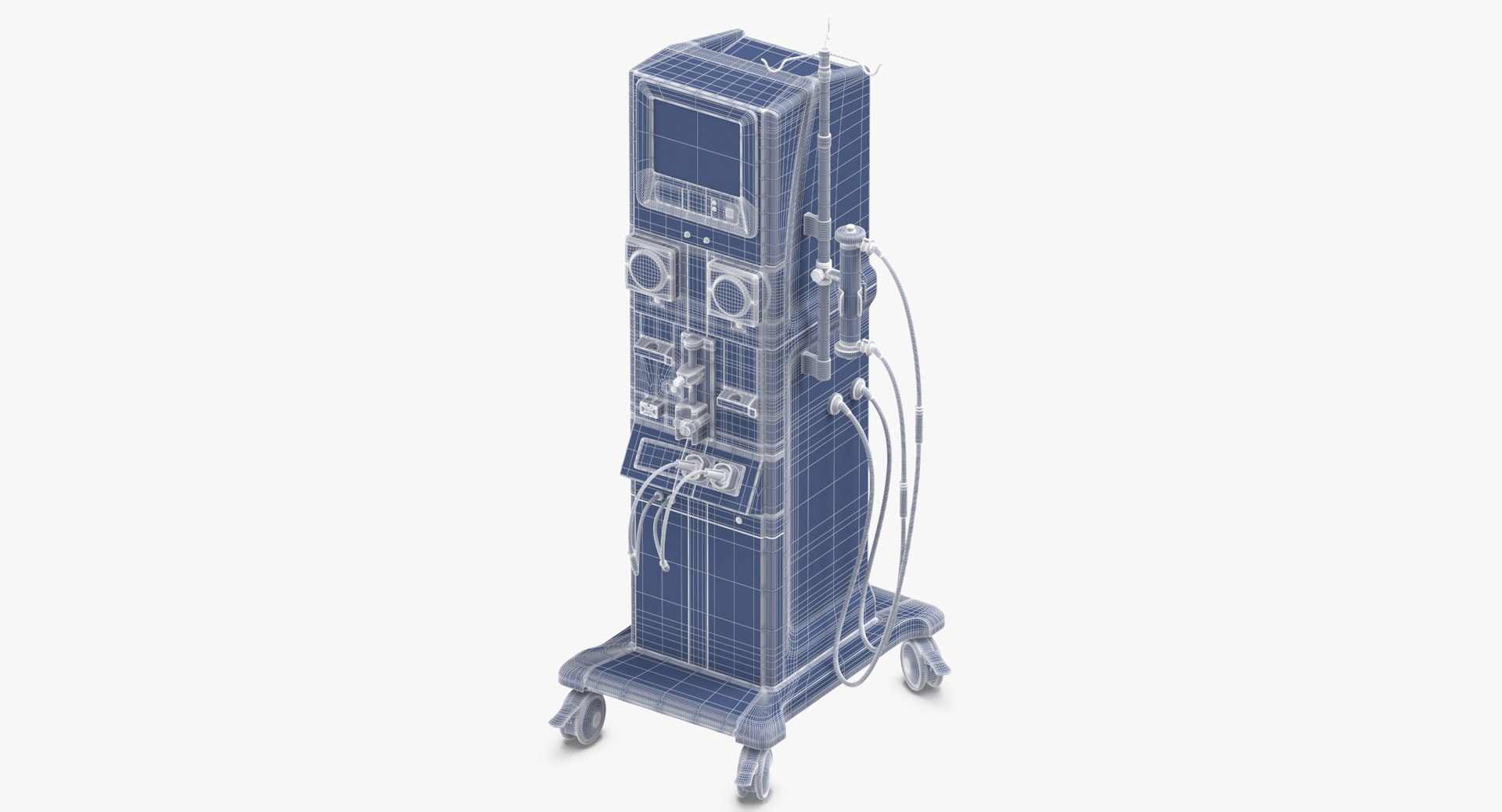 Dialysis Machine 3D Model - TurboSquid 1334709