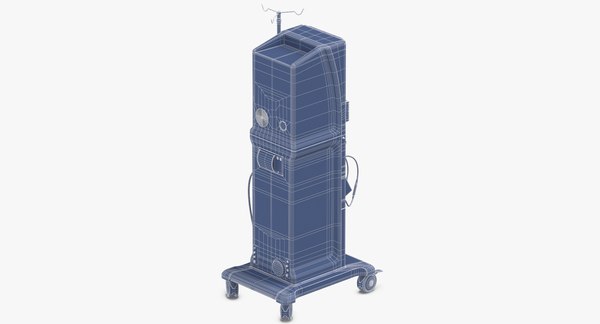 Dialysis machine 3D model - TurboSquid 1334709