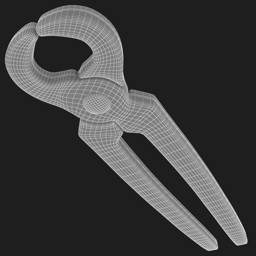 blacksmith tool 01 3d model