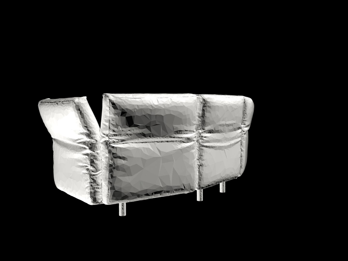 Edra essential sofa 3D model - TurboSquid 1362938