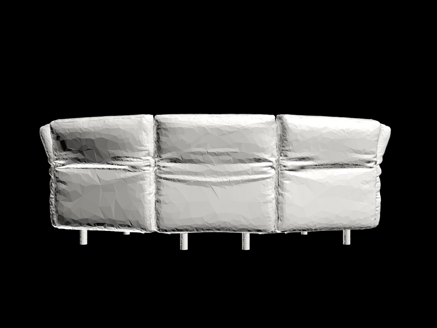 Edra essential sofa 3D model - TurboSquid 1362938