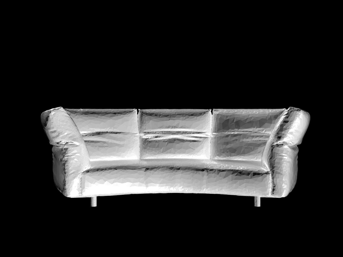 Edra essential sofa 3D model - TurboSquid 1362938