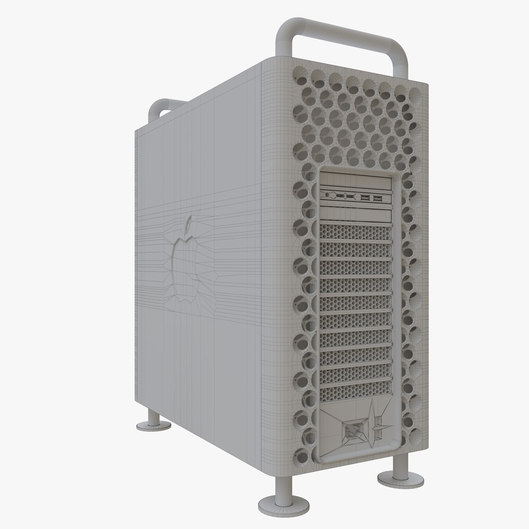 Realistic Mac Pro 2019 3D Model - TurboSquid 1418571