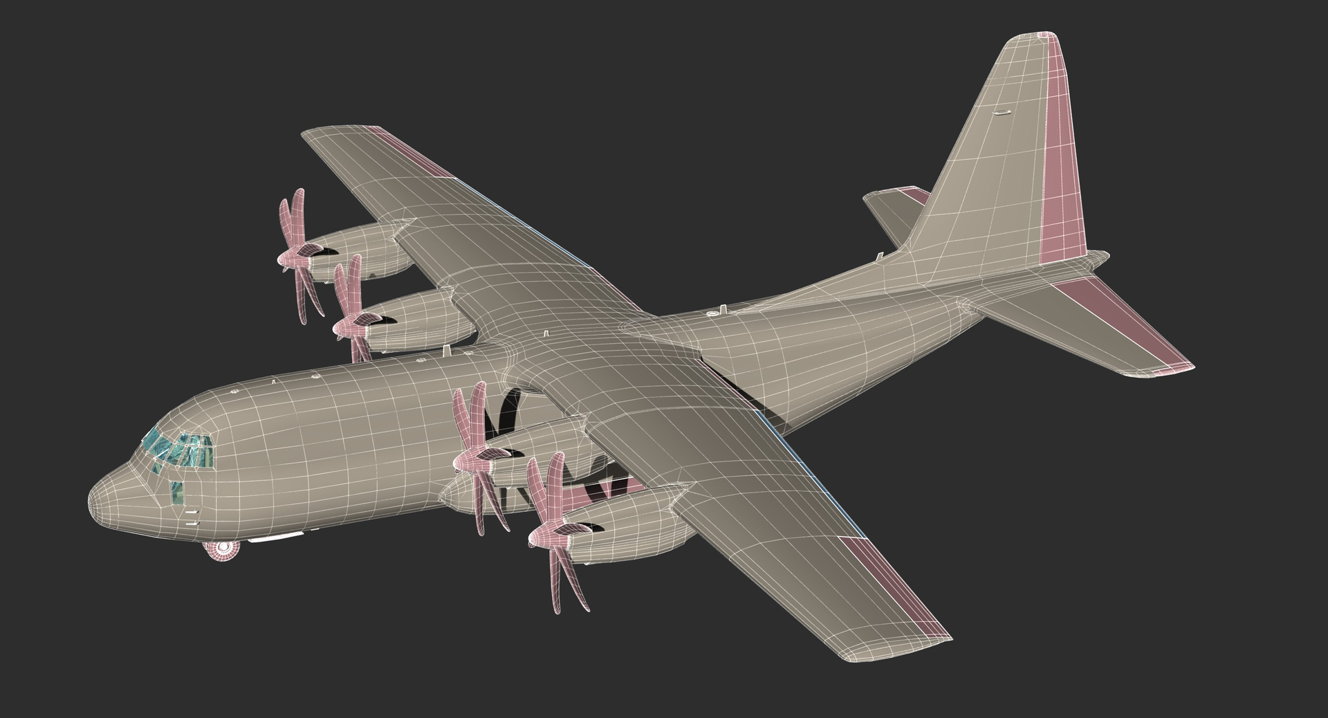 Hercules C130 Blue Angels 3D model - TurboSquid 1862502