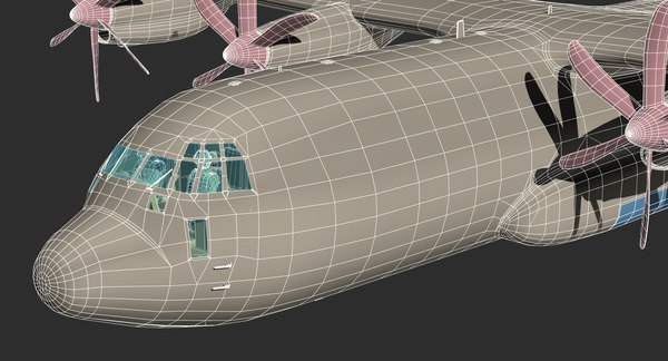 Hercules C130 Blue Angels 3D model - TurboSquid 1862502