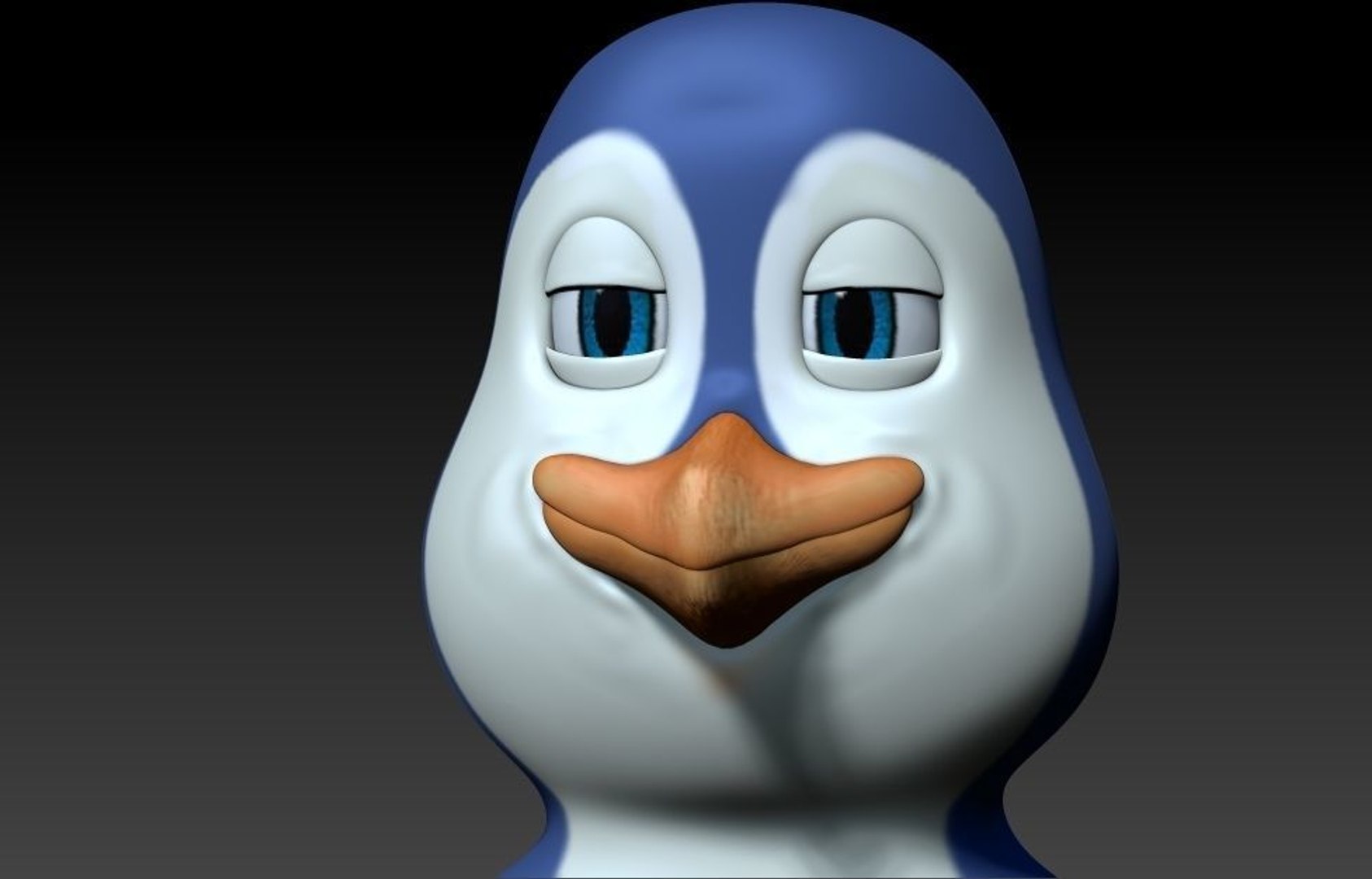 Rigged Cartoon Penguin Animate 3D - TurboSquid 1474979