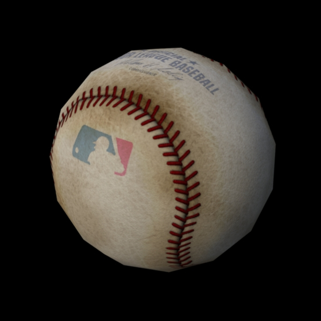 Baseball Clean Dirty 3d Model