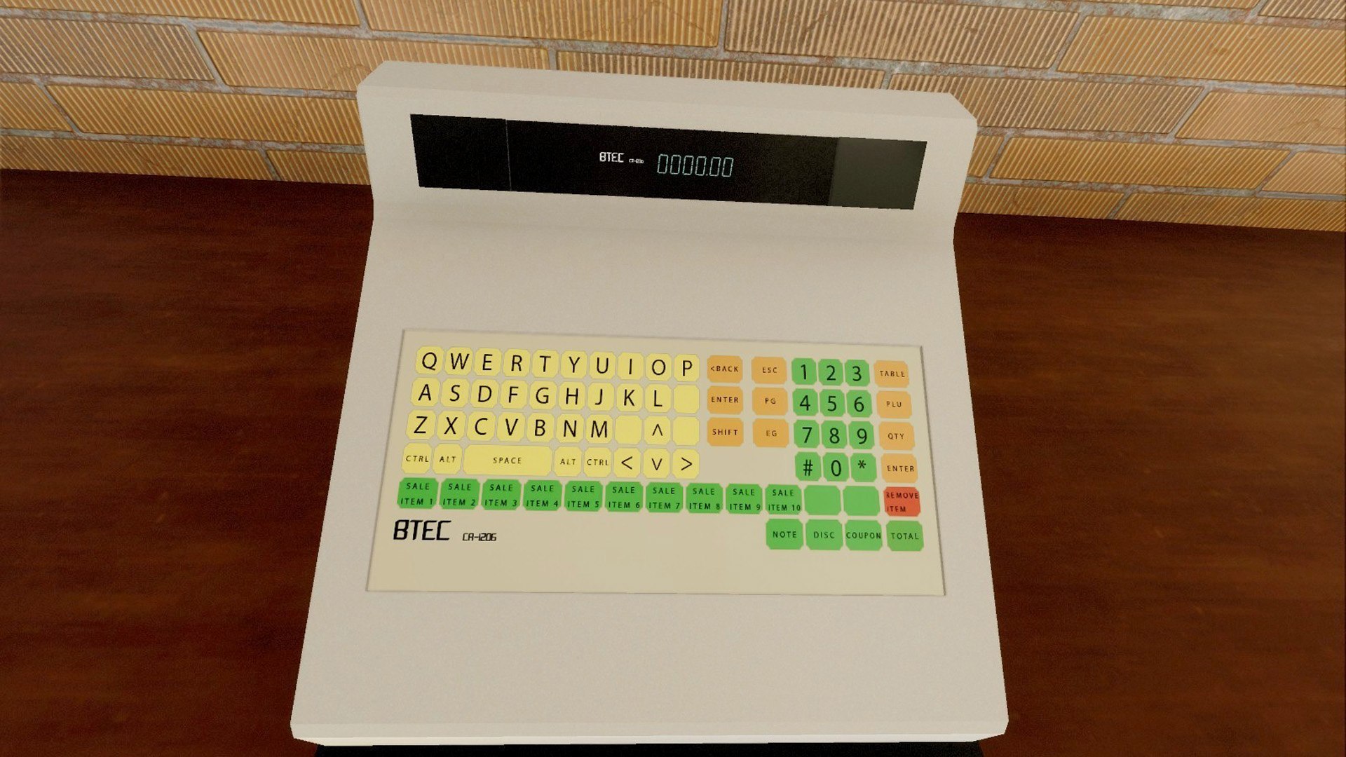 3D Retro Cash Register - 80s Era - TurboSquid 2254357