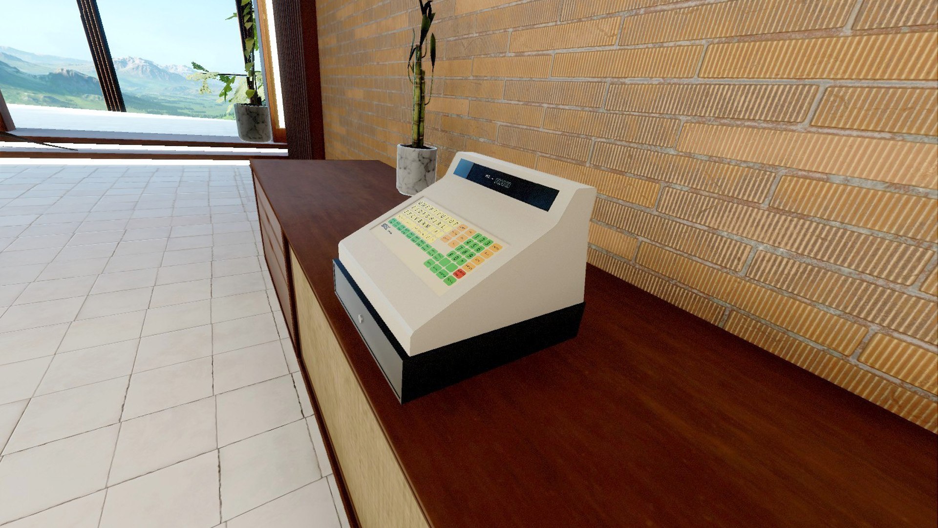 3D Retro Cash Register - 80s Era - TurboSquid 2254357