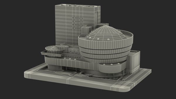 modelo 3d Complejo de museos - TurboSquid 1736774