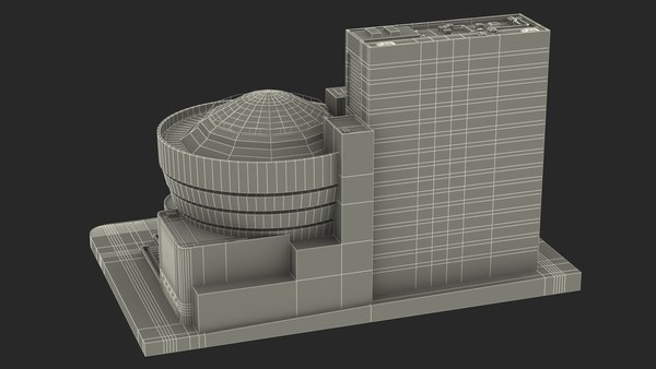 Museum Complex 3D model - TurboSquid 1736774