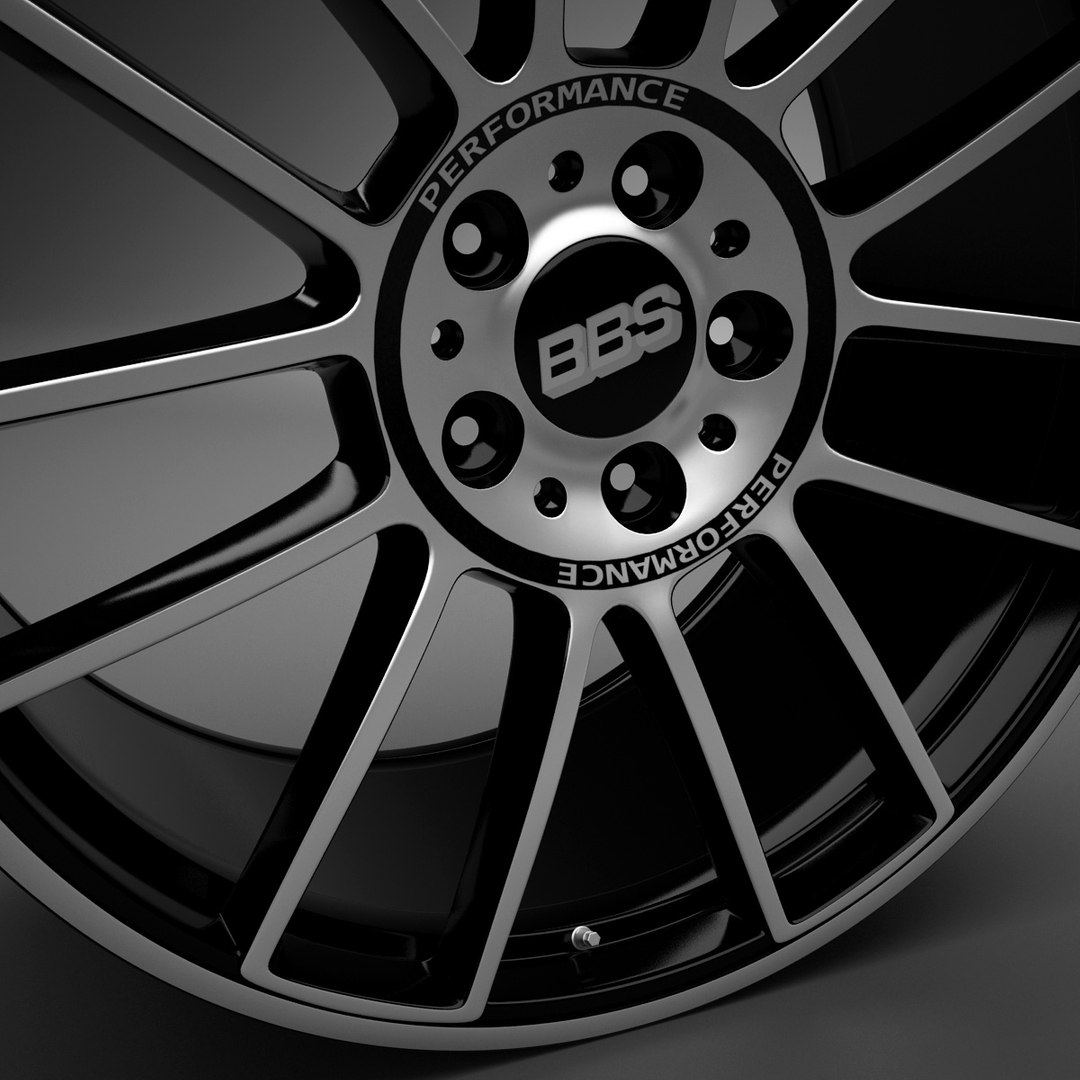 Auto Wheel Trim Bbs C4d