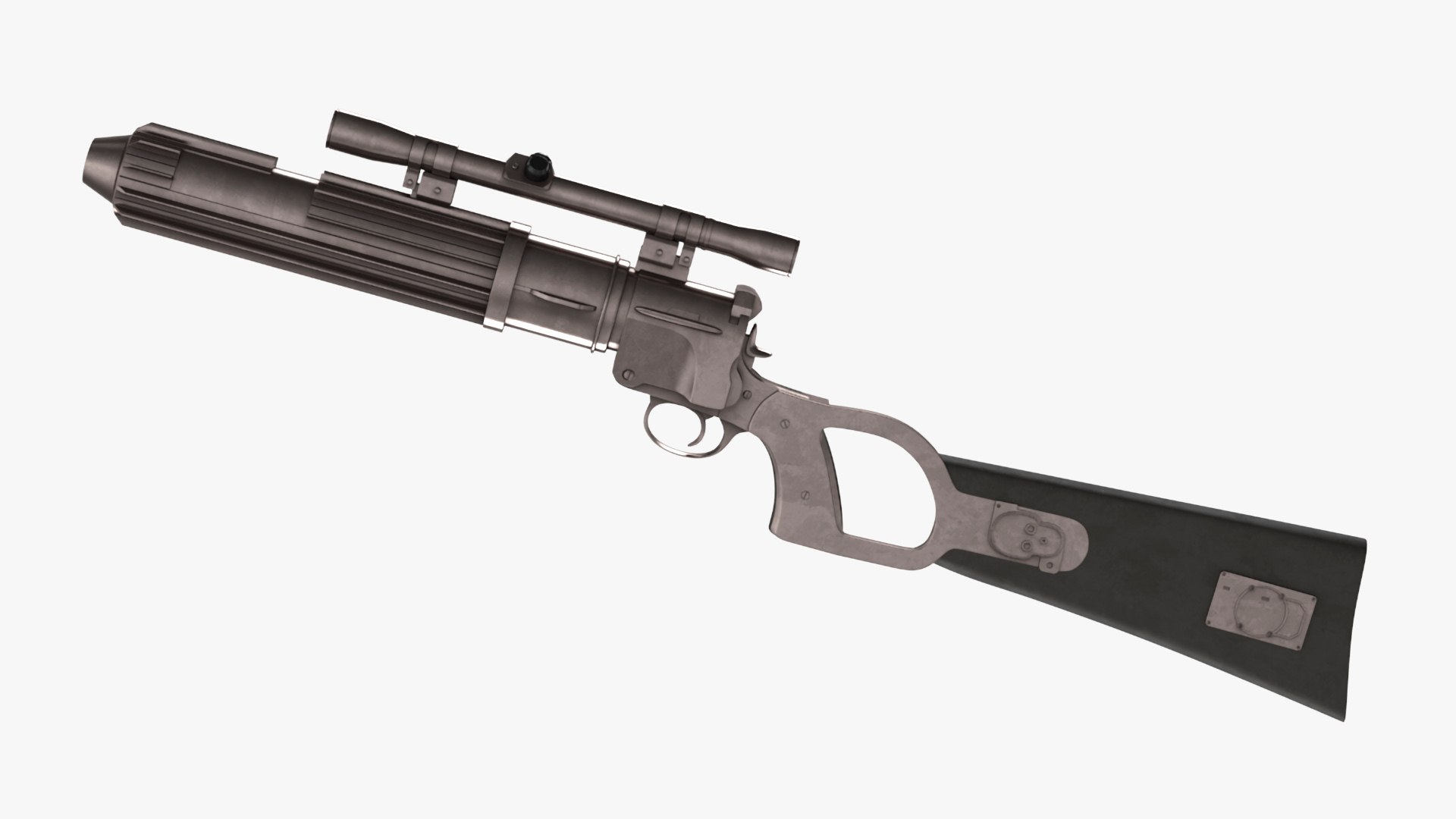 3D Model Star Wars EE-3 Boba Fett Carbine Rifle - TurboSquid 2261394