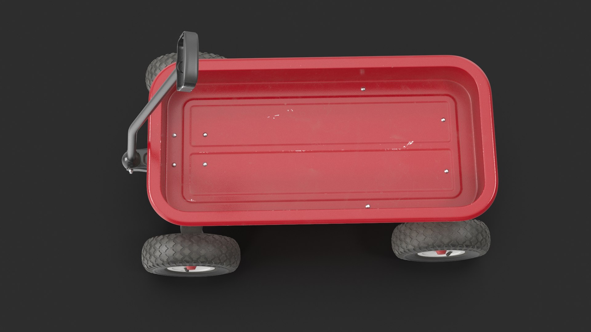Childs Classic Steel Pull Wagon 3D Model 3D Model - TurboSquid 2315822