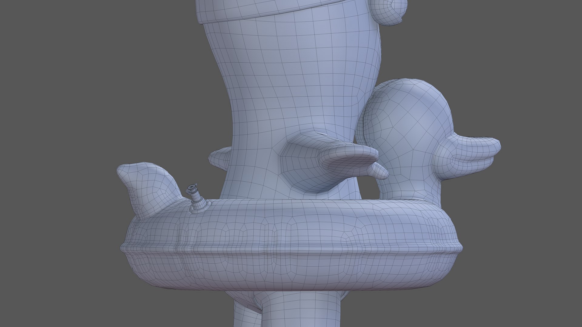 3D Model Rabbid Swimmer Character 8K - TurboSquid 1773581