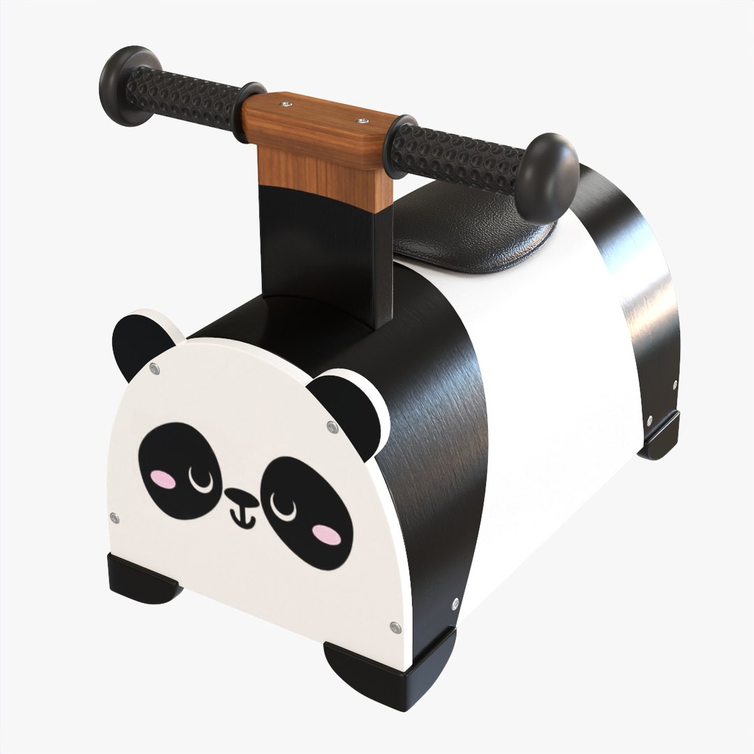 3D Panda Baby Ride-on - TurboSquid 1842870