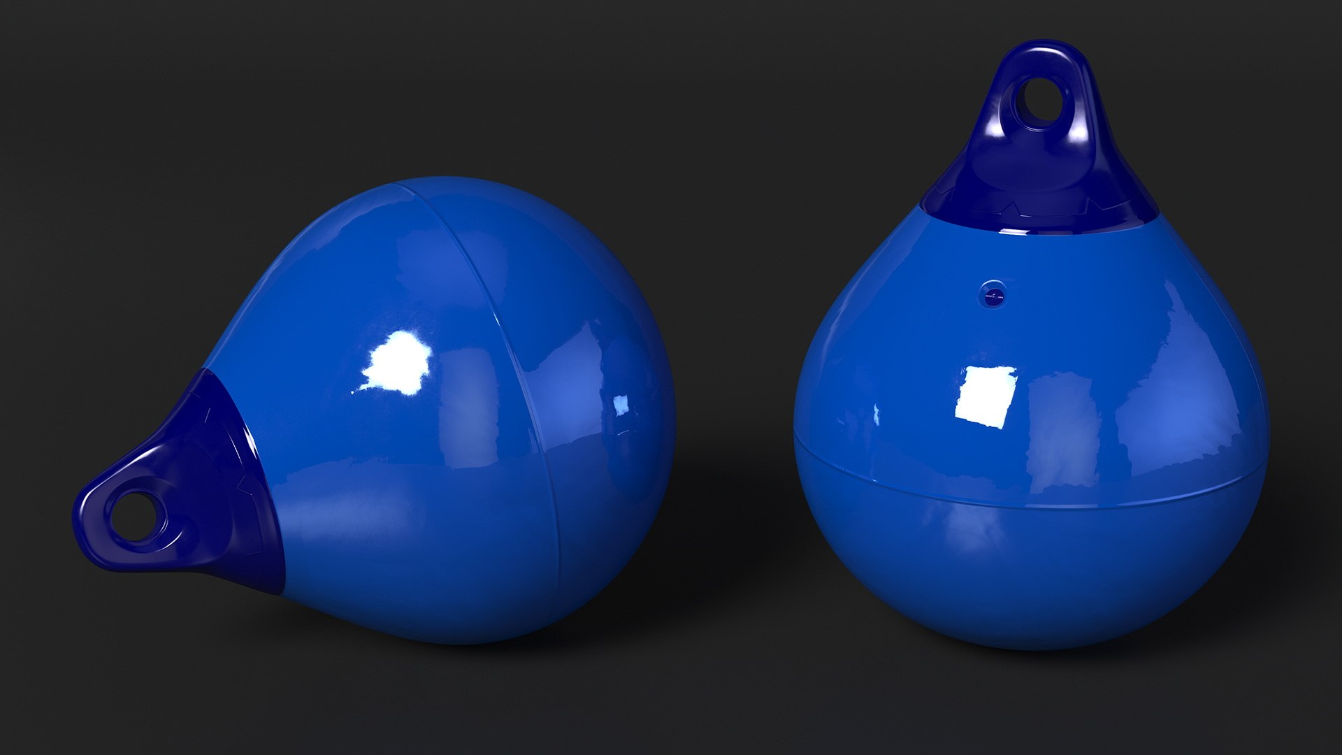 3D Polyform A4 Buoy Blue - TurboSquid 2093455