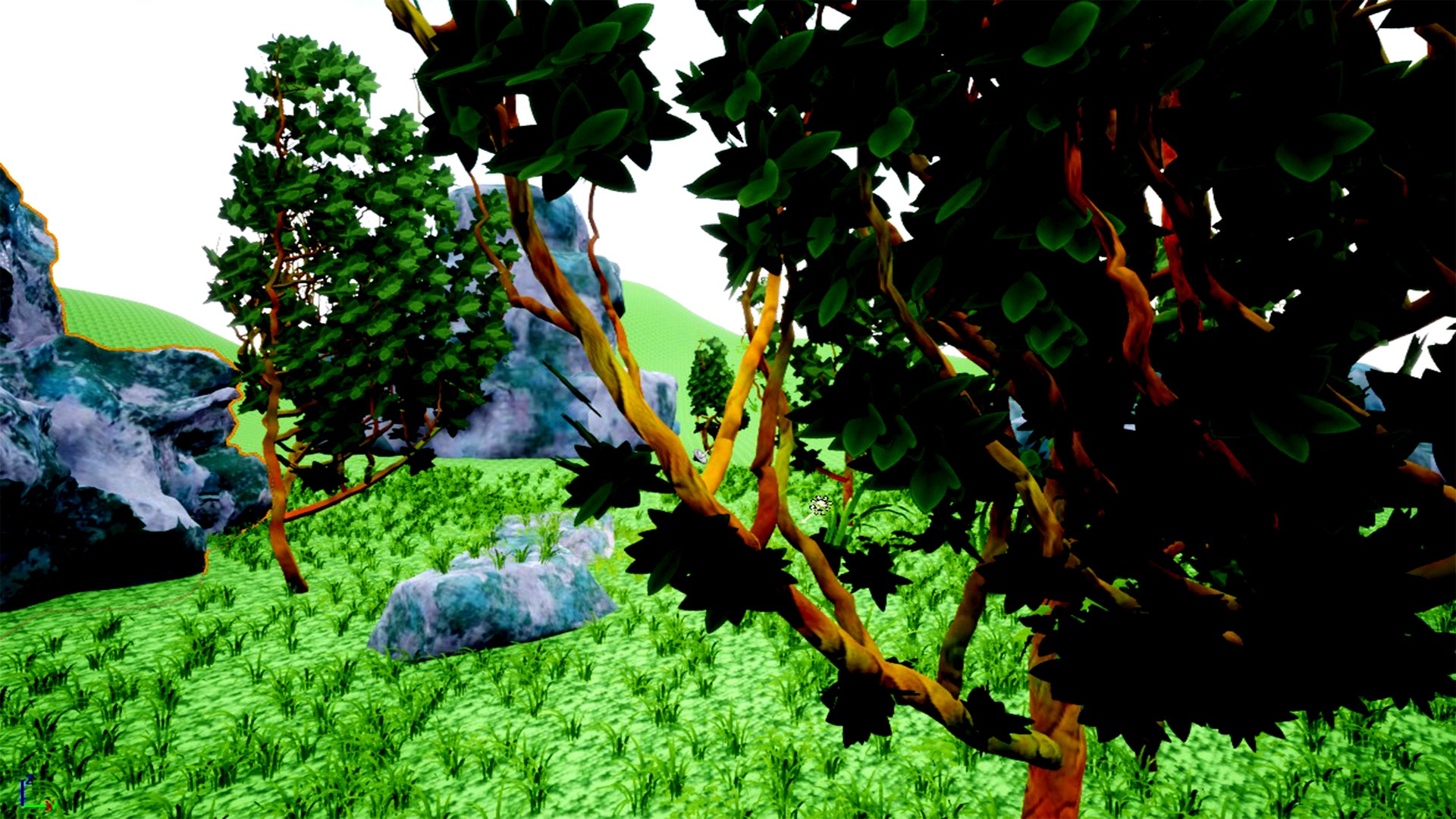Stylized Tree Set 3D Model - TurboSquid 2241803