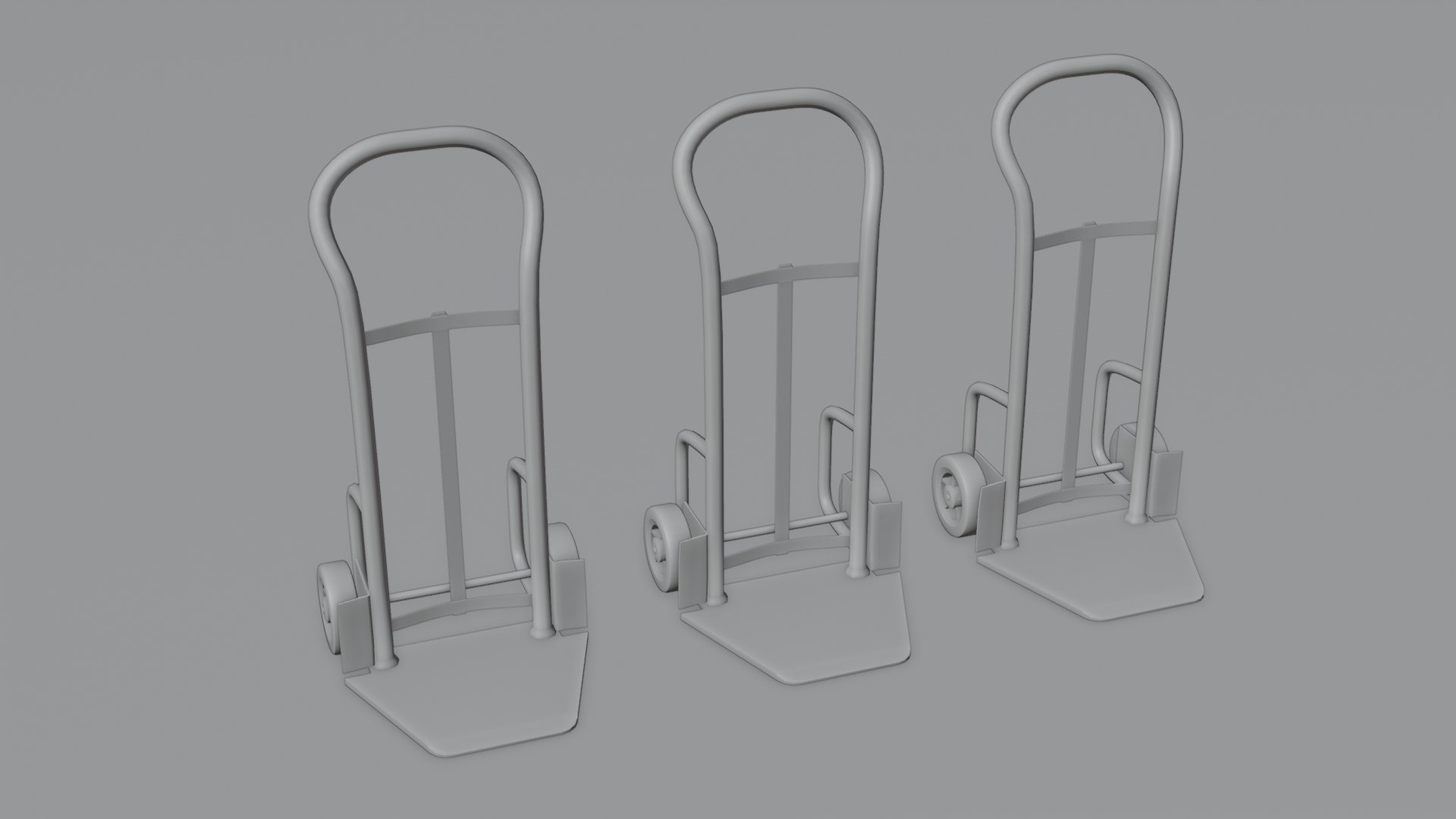 3D Industrial Dolly With 4k And 2K Textures Model - TurboSquid 1977232