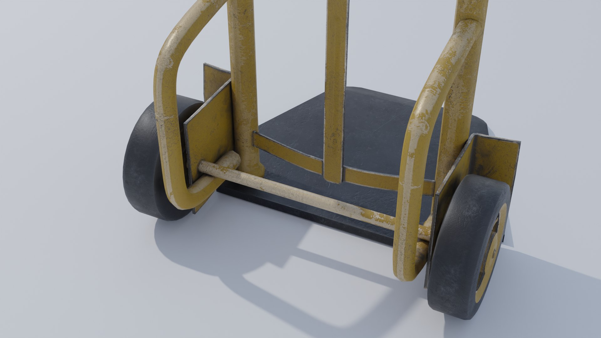 3D Industrial Dolly With 4k And 2K Textures Model - TurboSquid 1977232