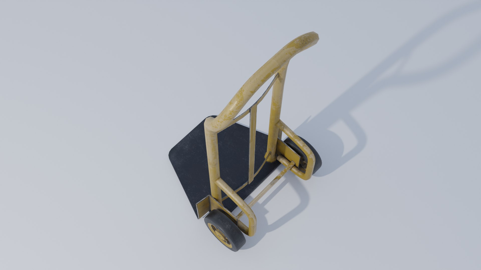 3D Industrial Dolly With 4k And 2K Textures Model - TurboSquid 1977232