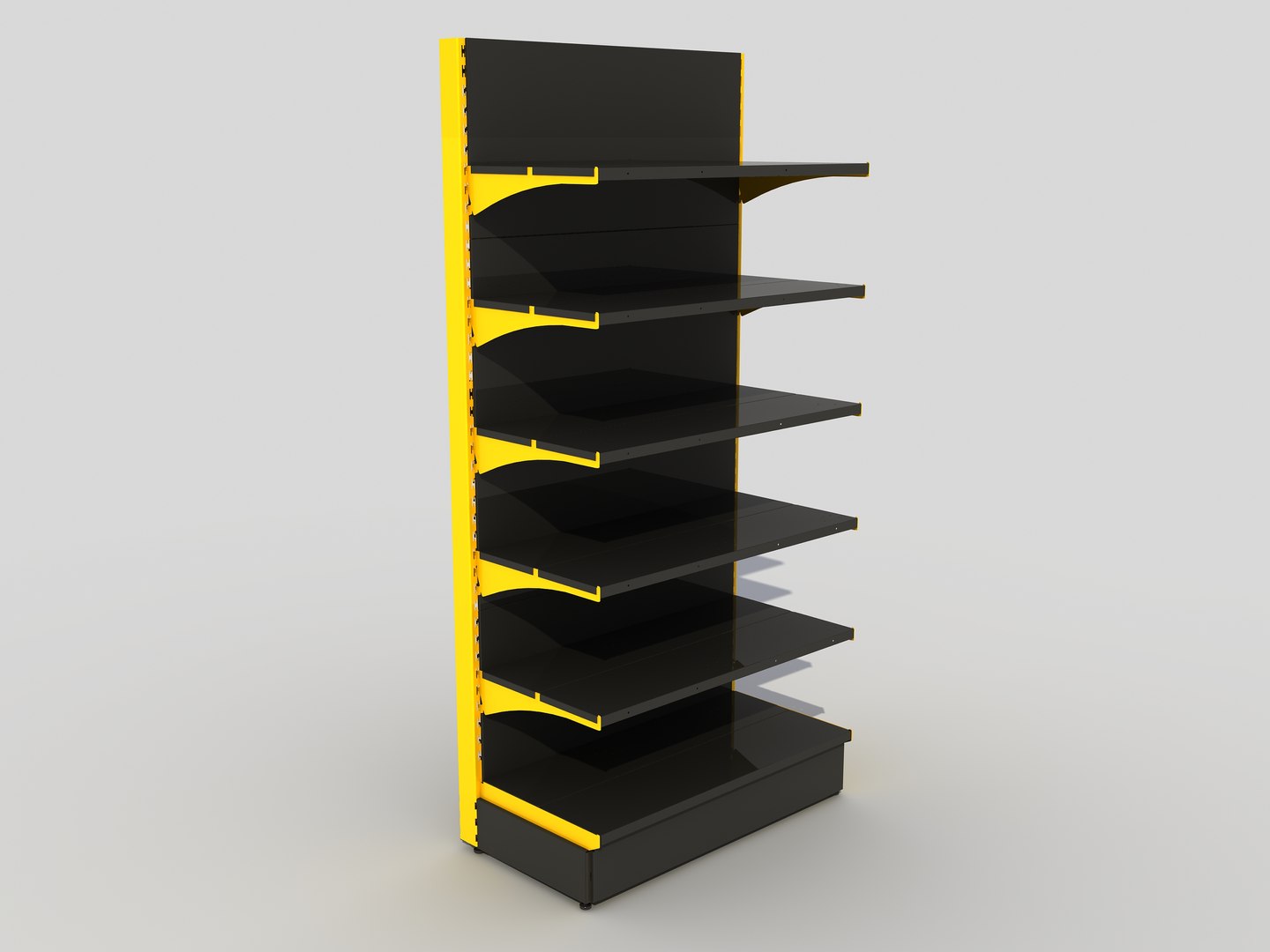 3D Retail Shelves Rack Model - TurboSquid 1545494