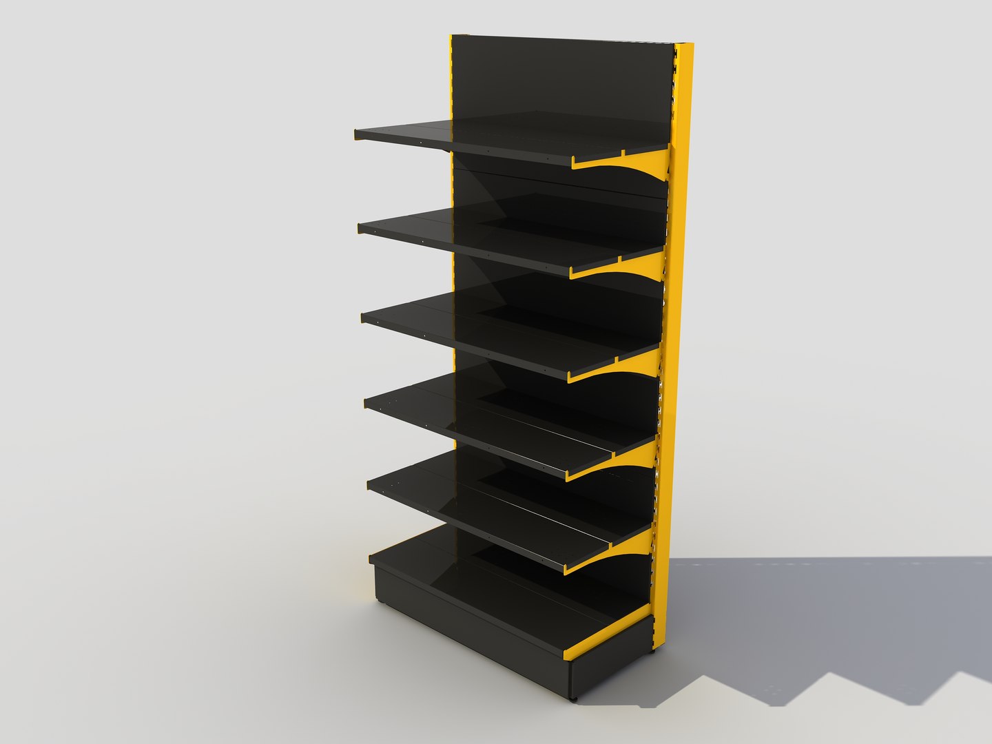 3D Retail Shelves Rack Model - TurboSquid 1545494