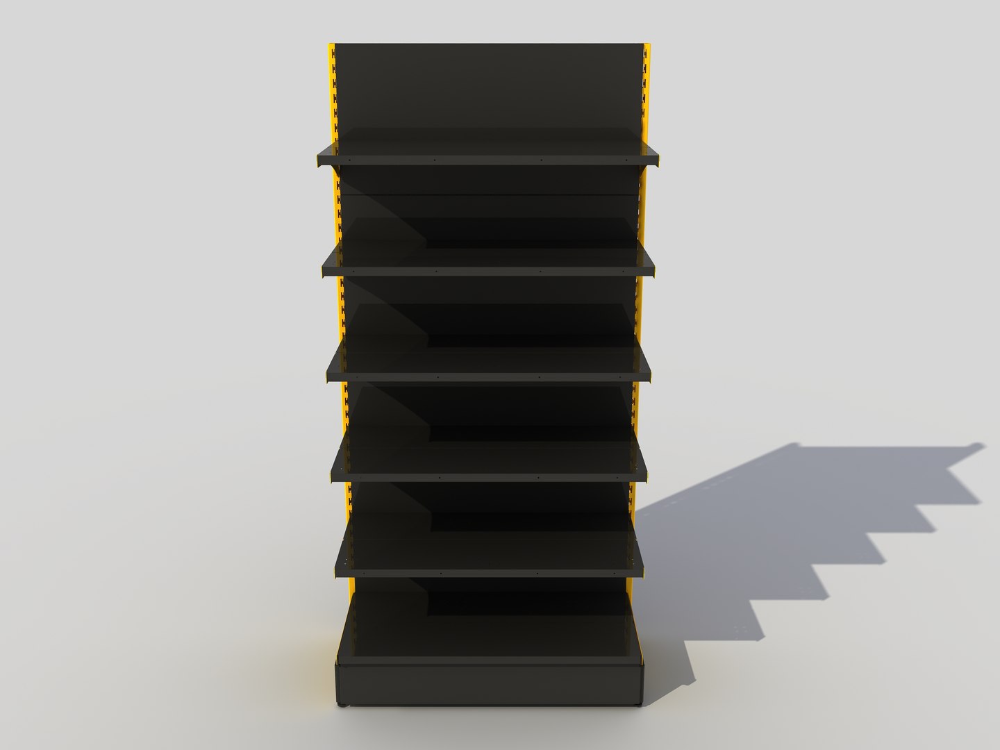 3D Retail Shelves Rack Model - TurboSquid 1545494