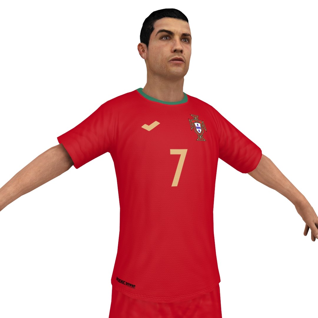 Rigged Cristiano Ronaldo 2018 3D - TurboSquid 1288922