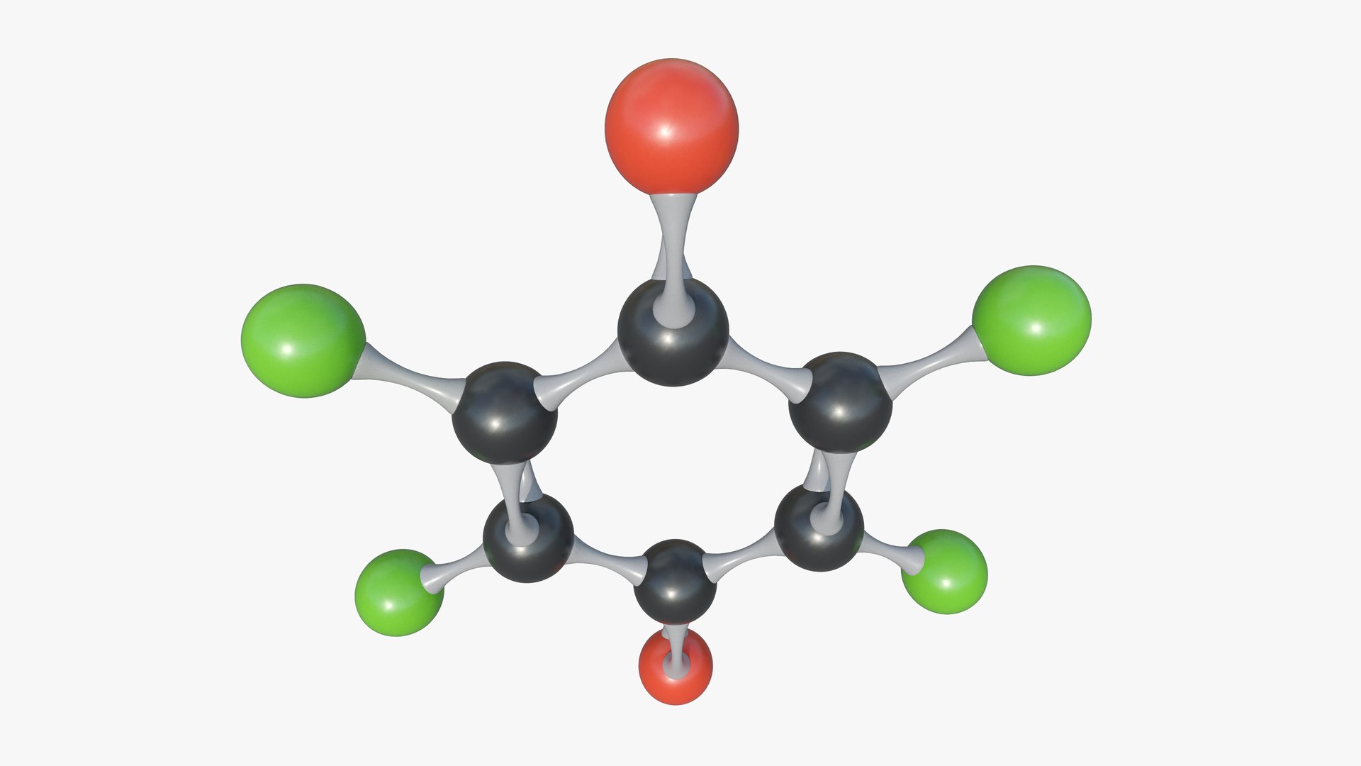 3D Chloranil With PBR 4K 8K - TurboSquid 1943081