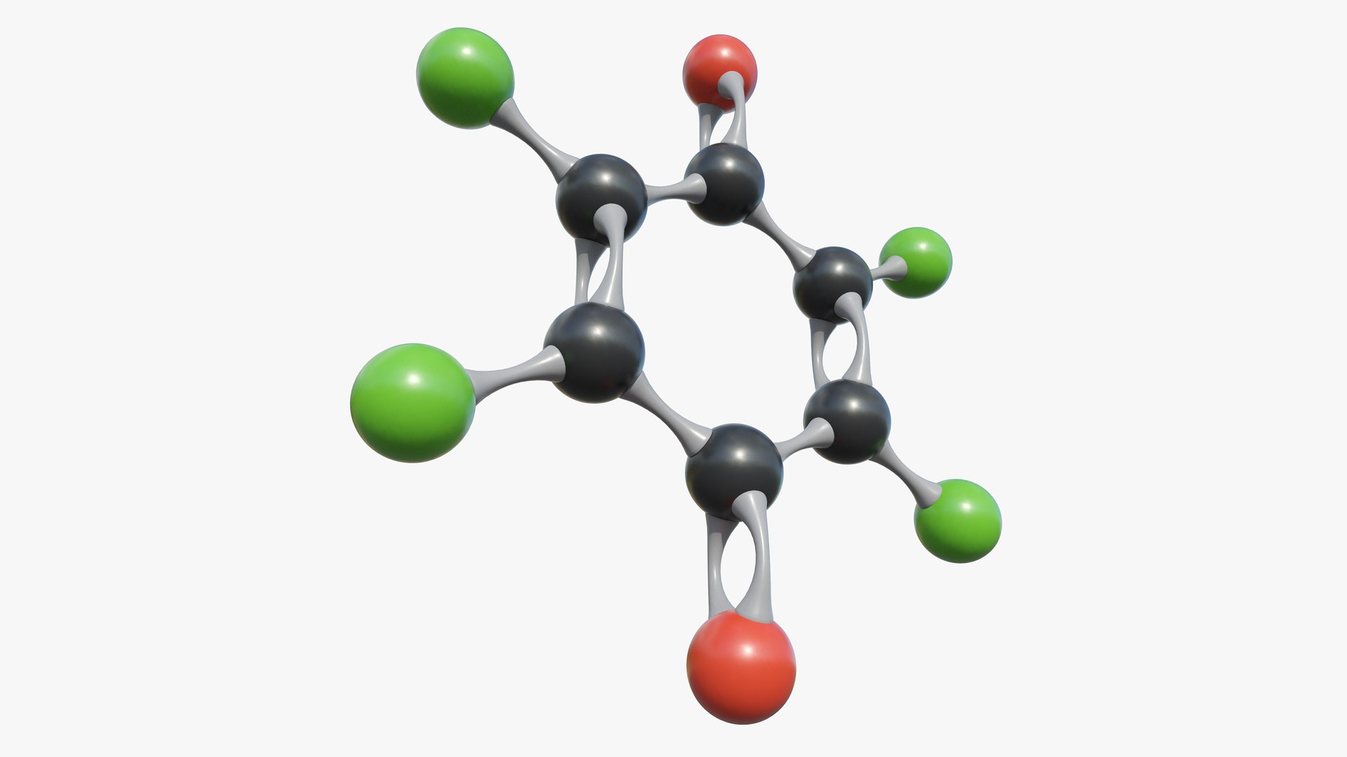 3D Chloranil With PBR 4K 8K - TurboSquid 1943081