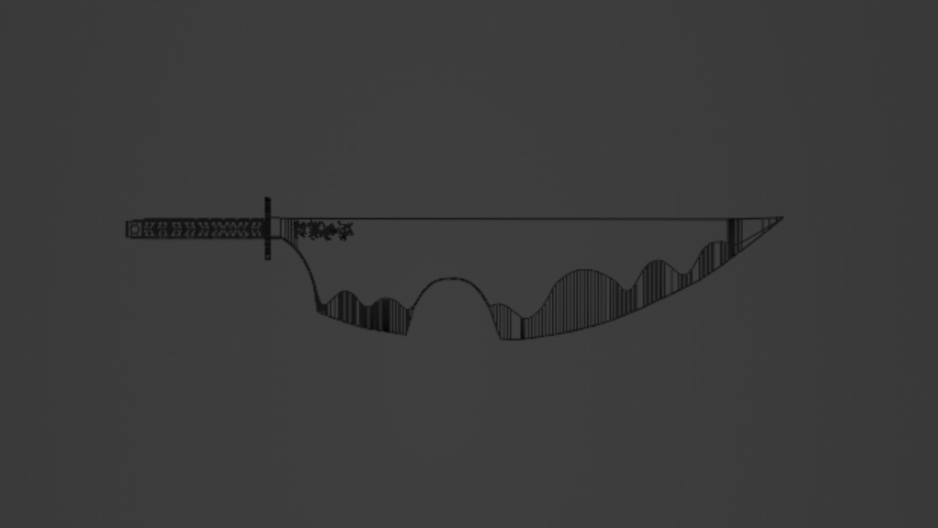 Tengen Sword - Demon Slayer 3D Model - TurboSquid 2244685